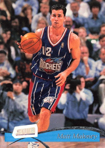 Matt Maloney 1997 Stadium Club #71 Houston Rockets | eBay