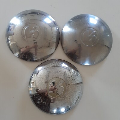 Vintage Kaiser HubCaps 1950-1954 Hub Caps Dog Dish (3) | eBay