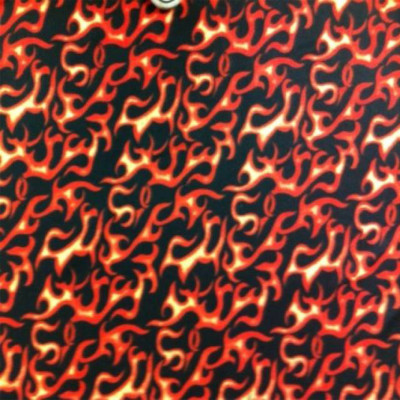 Flames Print Fleece Fabric - 60" Wide - Sold by The Yard & Bolt | eBay