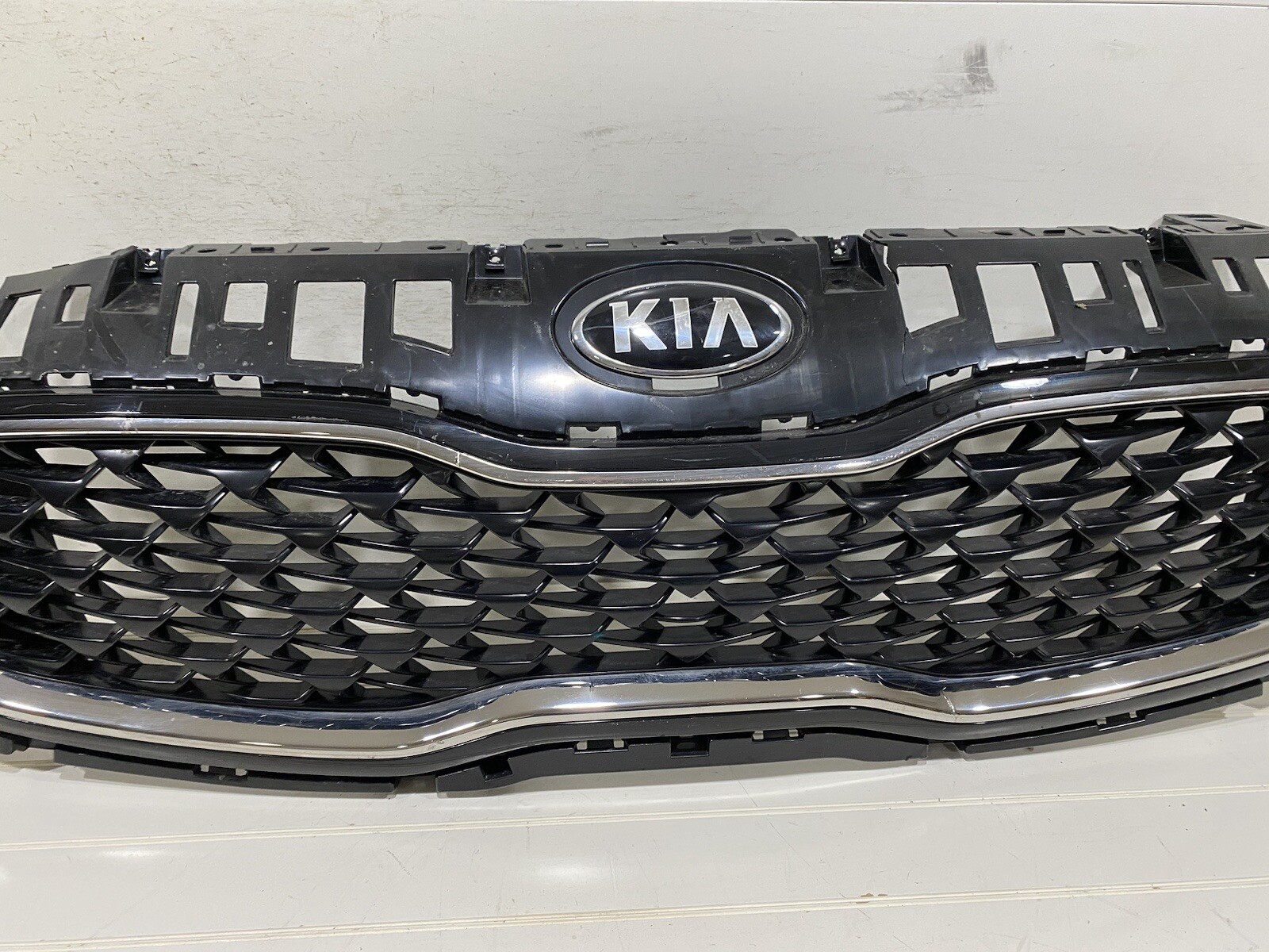 KIA SPORTAGE UPPER GRILLE MATTE BLACK 86350-D9600 OEM 20 21 22 2020 ...