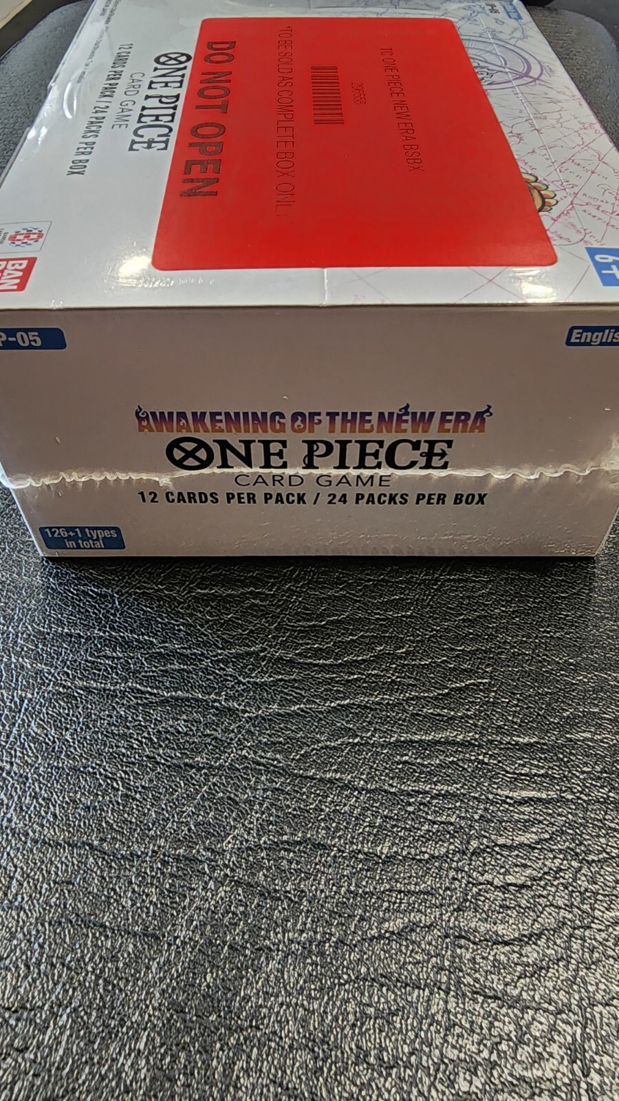 Awakening of the New Era [OP-05] Booster Box EB STICKER One Piece Card ...