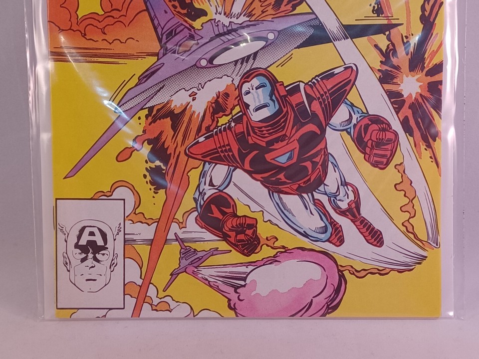 Marvel Comics 1985 Iron Man Tony Stark 201 Comic Book Spy Master Scott ...