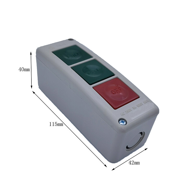 1PC New For Shihlin Push Button Switch PB-2 PB-3 Self-reset Button Box ...