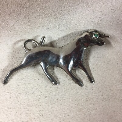 VTG Mexico Sterling Silver Bull Brooch | eBay