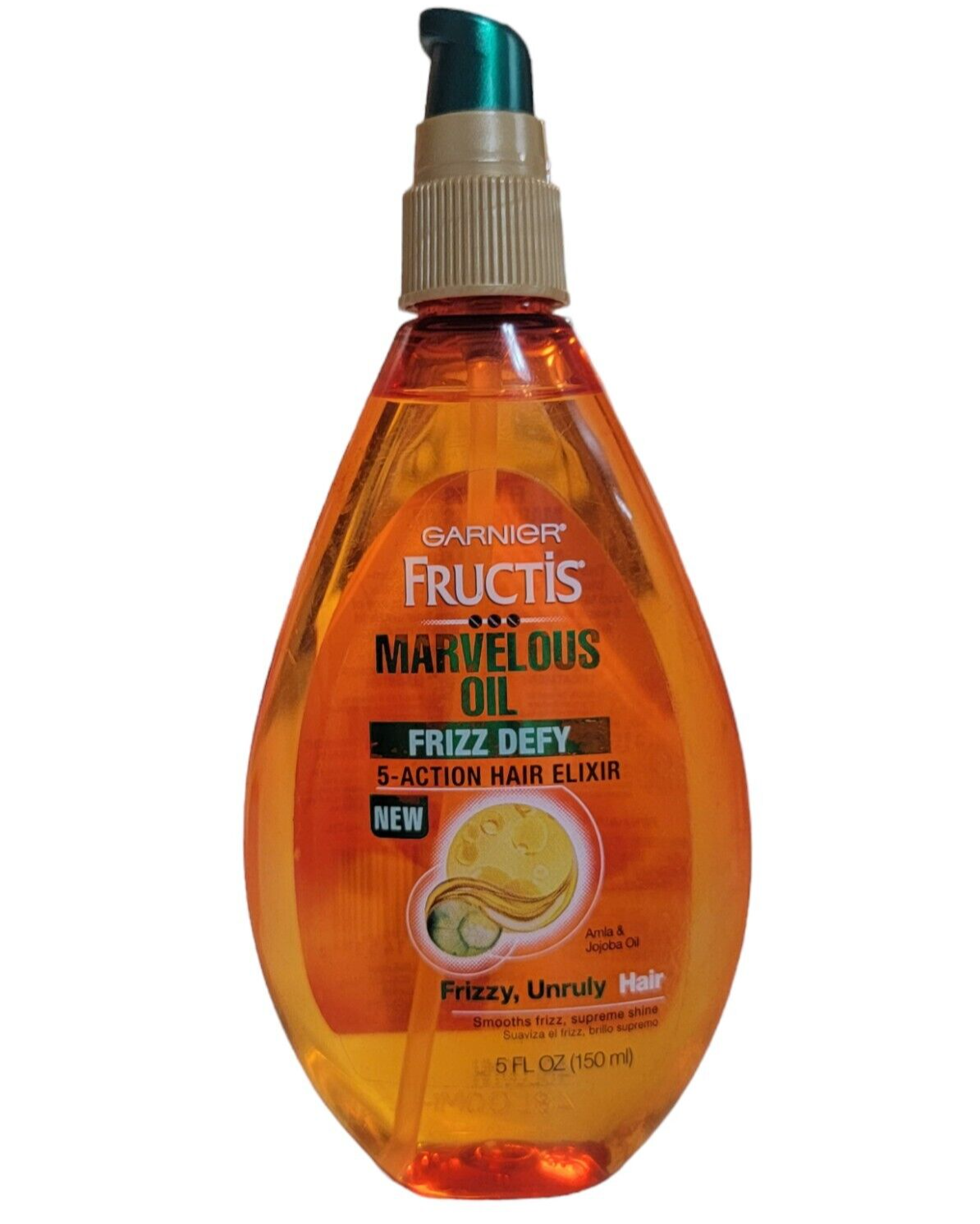 Garnier Fructis Marvelous Oil Deep Nourish 5-action Hair Elixir 5 FL Oz ...
