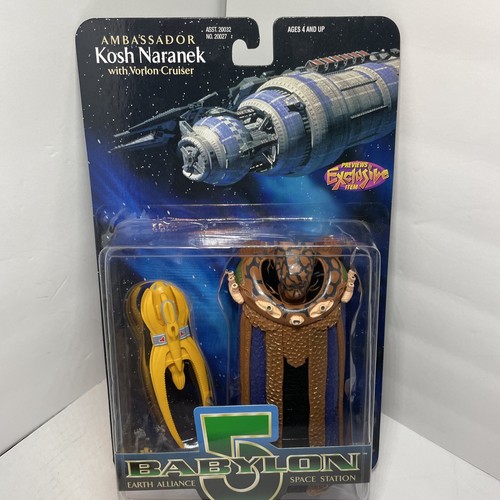 1997 Ambassador Kosh Naranek With Vorlon Cruiser Babylon 5 Exclusive ...