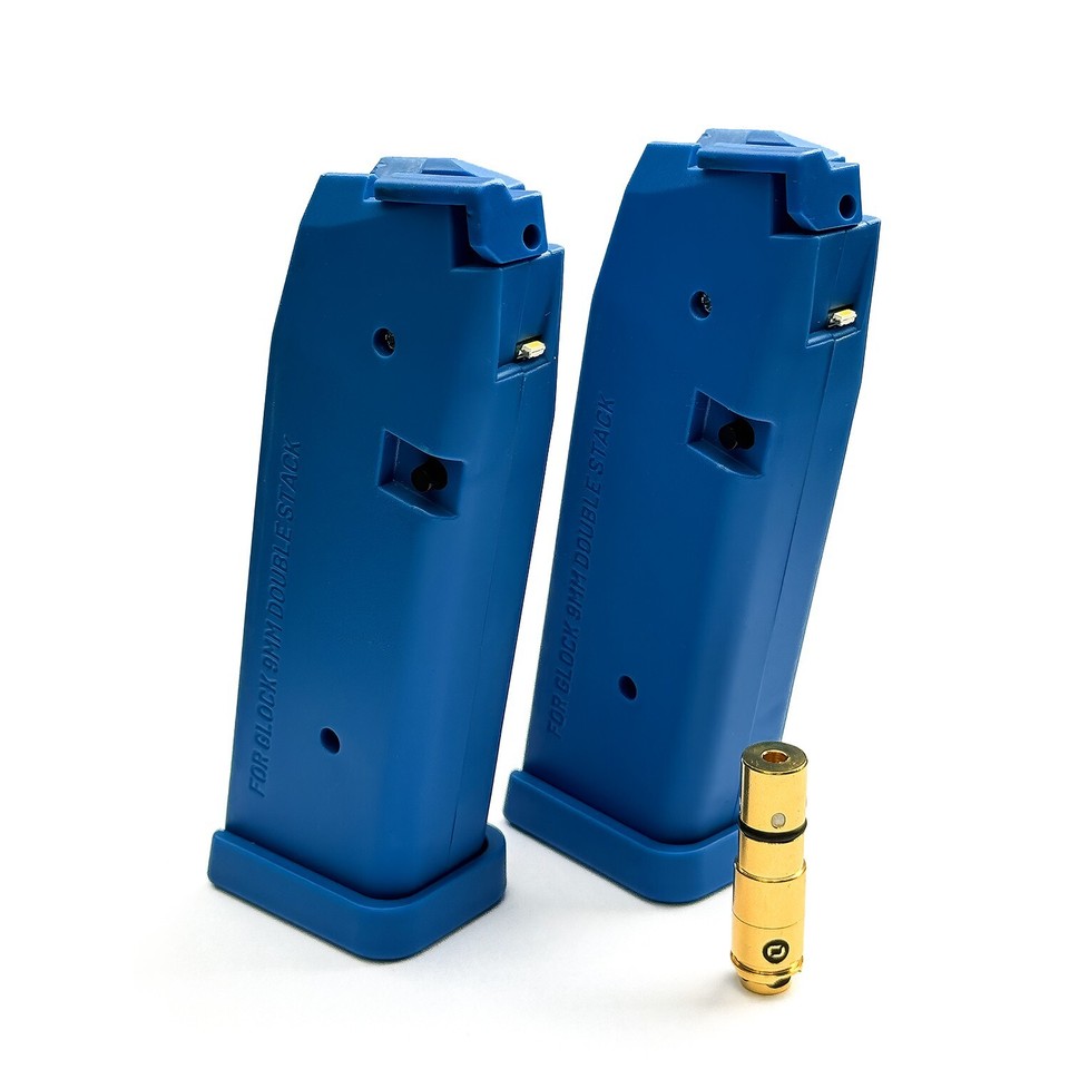 BLUEOPS Smart Dry Fire Training Magazine & Laser for Glock Double Stack ...
