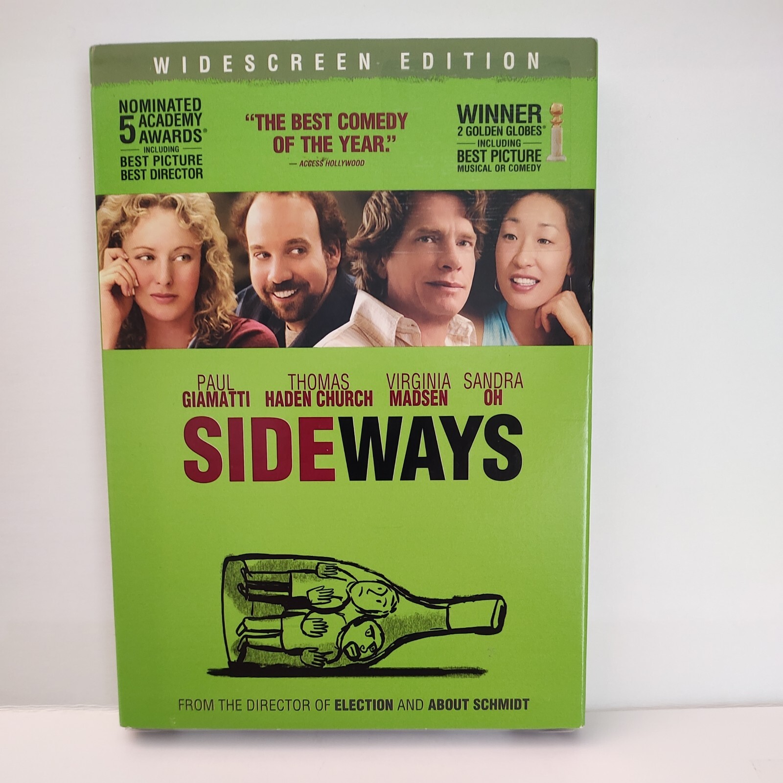 Sideways (DVD, 2005) w/ Slipcover Paul Giamatti Thomas Haden Church NEW ...