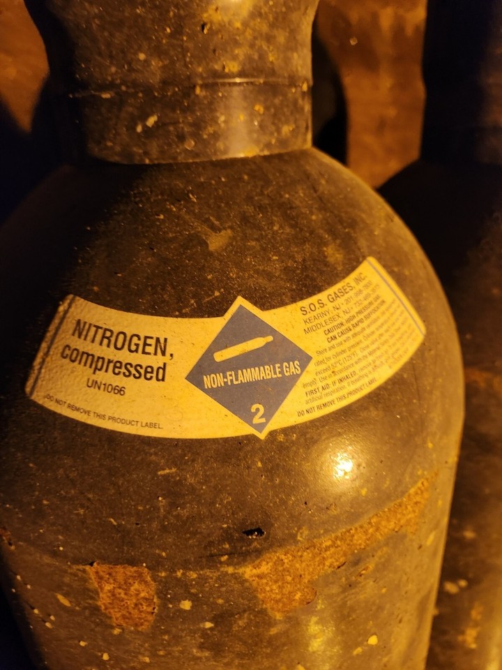 Kidde Fenwal Fire Suppression Systems Nitrogen Driver Cylinder ADS ...