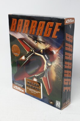 Barrage - PC Big Box Activision Action Game - New Sealed 47875105096| eBay