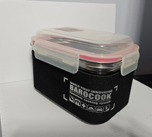 BaroCook Rectangular Flameless Cookware System BC-007/1200 ml/Rectangle ...