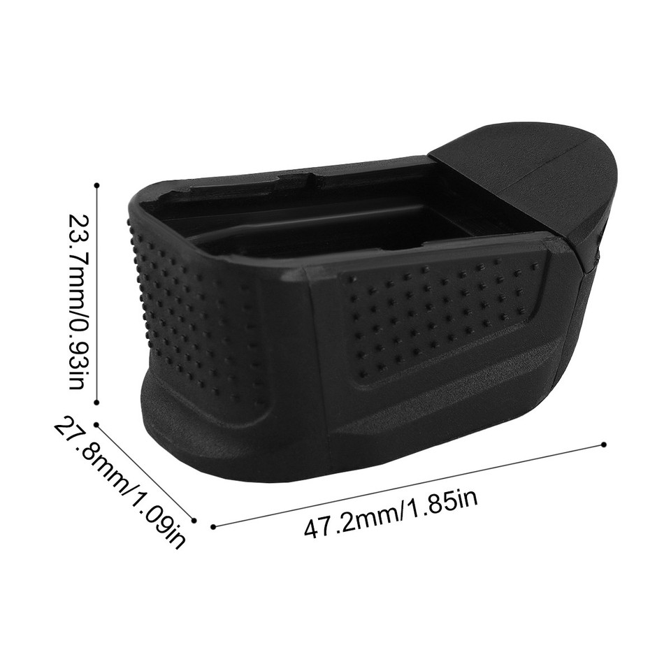 2x Magazine Base Extender Extension Base Plates For FACTORY GLOCK 43X ...