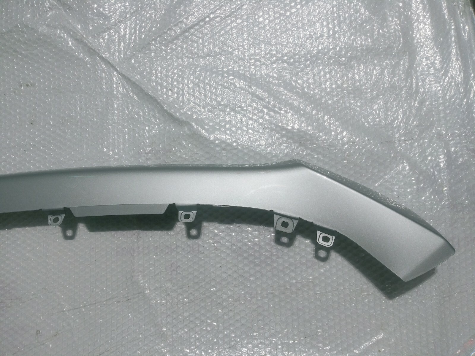 MITSUBISHI OUTLANDER FRONT BUMPER COVER EXTENSION LOWER spoiler New OEM ...