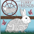 FURRY FRIENDS: ADULT COLOURING BOOK: A COLOURFUL ANIMAL By Christopher ...