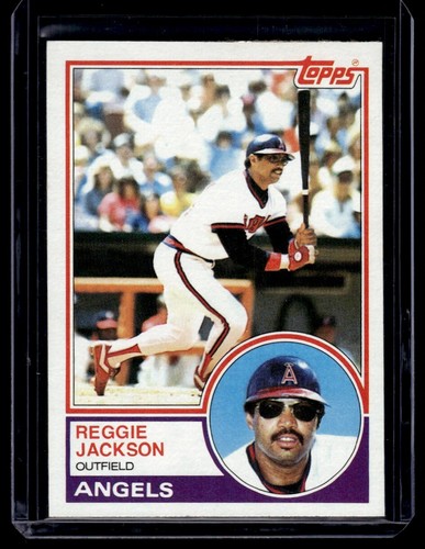 1983 Topps Reggie Jackson California Angels #500 | eBay