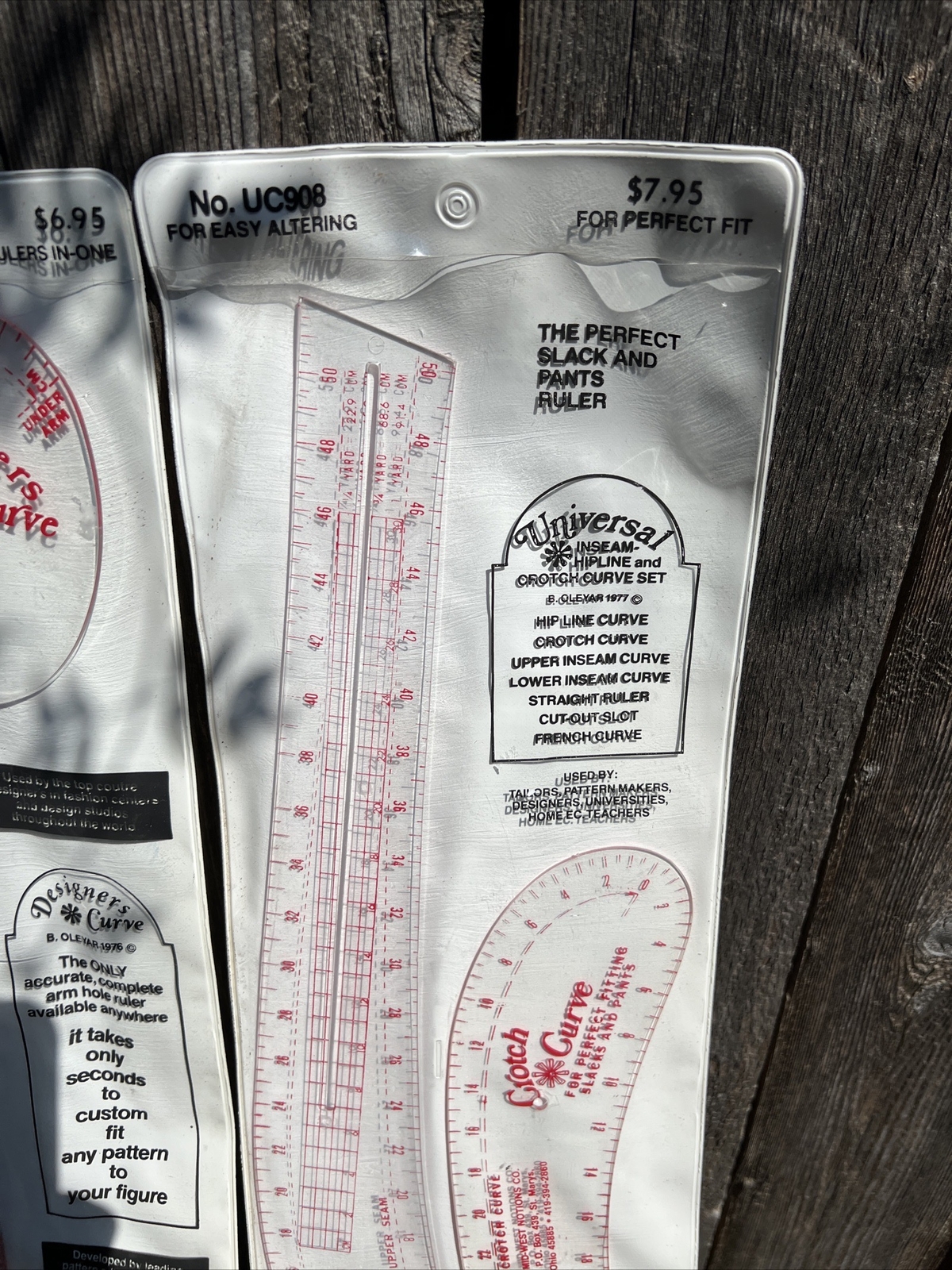 Designer Curve Universal Inseam Hip Ruler Crotch Pant French Sewing S9 ...