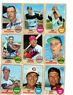 1968 topps signed bob locker | eBay