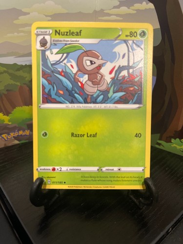 Nuzleaf 011/185 - Vivid Voltage - Uncommon - Pokemon Card TCG - LP | eBay