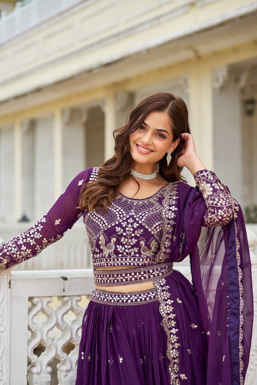 Readymade Lehenga Pakistani Lengha Choli Indian Wedding Party Bridal ...