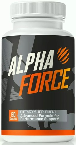 Alpha Force for ed, for Men, AlphaForce Advanced Male Pills 60ct, Pack of 1 | eBay
