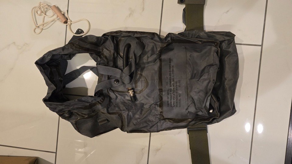 Mustang Survival MIL-L-15581K Life Preserver Gray Adult. special forces ...