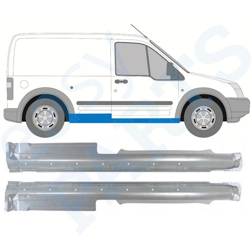 FORD TRANSIT CONNECT 2002-2015 2 DOOR FULL SILL REPAIR PANEL ROCKER ...