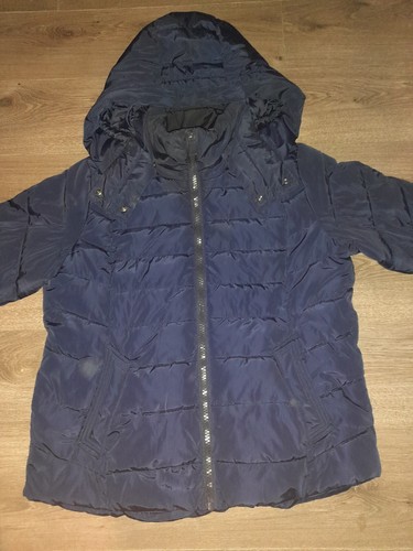 Next Navy Puffer Coat Jacket Size 20 | eBay UK