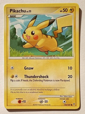 Pokemon - Pikachu - Supreme Victors 120/147 - Common - LP | eBay