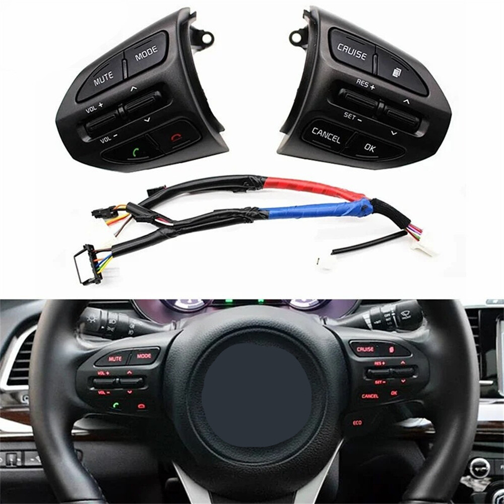Steering Wheel Cruise Volume Control Switch Buttons For Kia K5 Optima ...