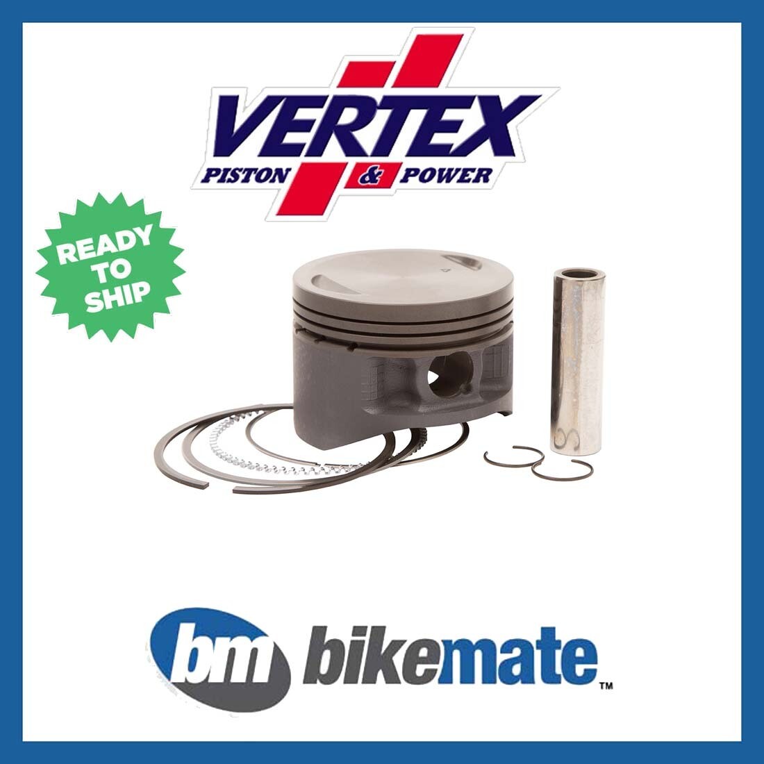 Piston Kit Cast Replica 25:1 83.45mm for YAMAHA YFM 350 X Warrior 2000 ...