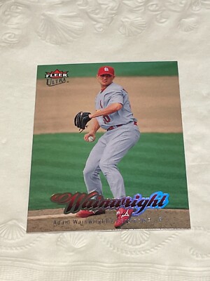 2007 Ultra St. Louis Cardinals Baseball Card #152 Adam Wainwright | eBay