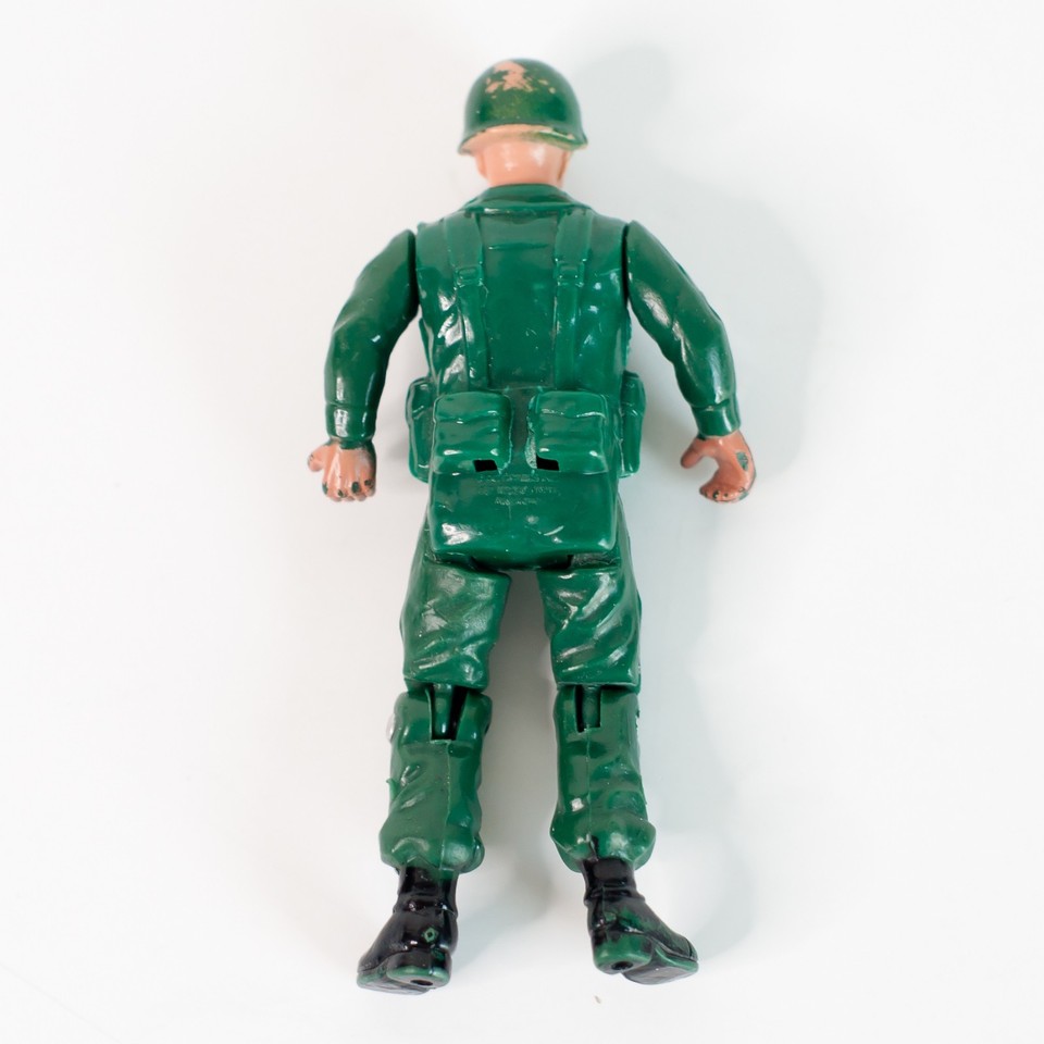Remco DC Sgt Rock Himself Action Figure Machine Gun Nest Dark Variant ...
