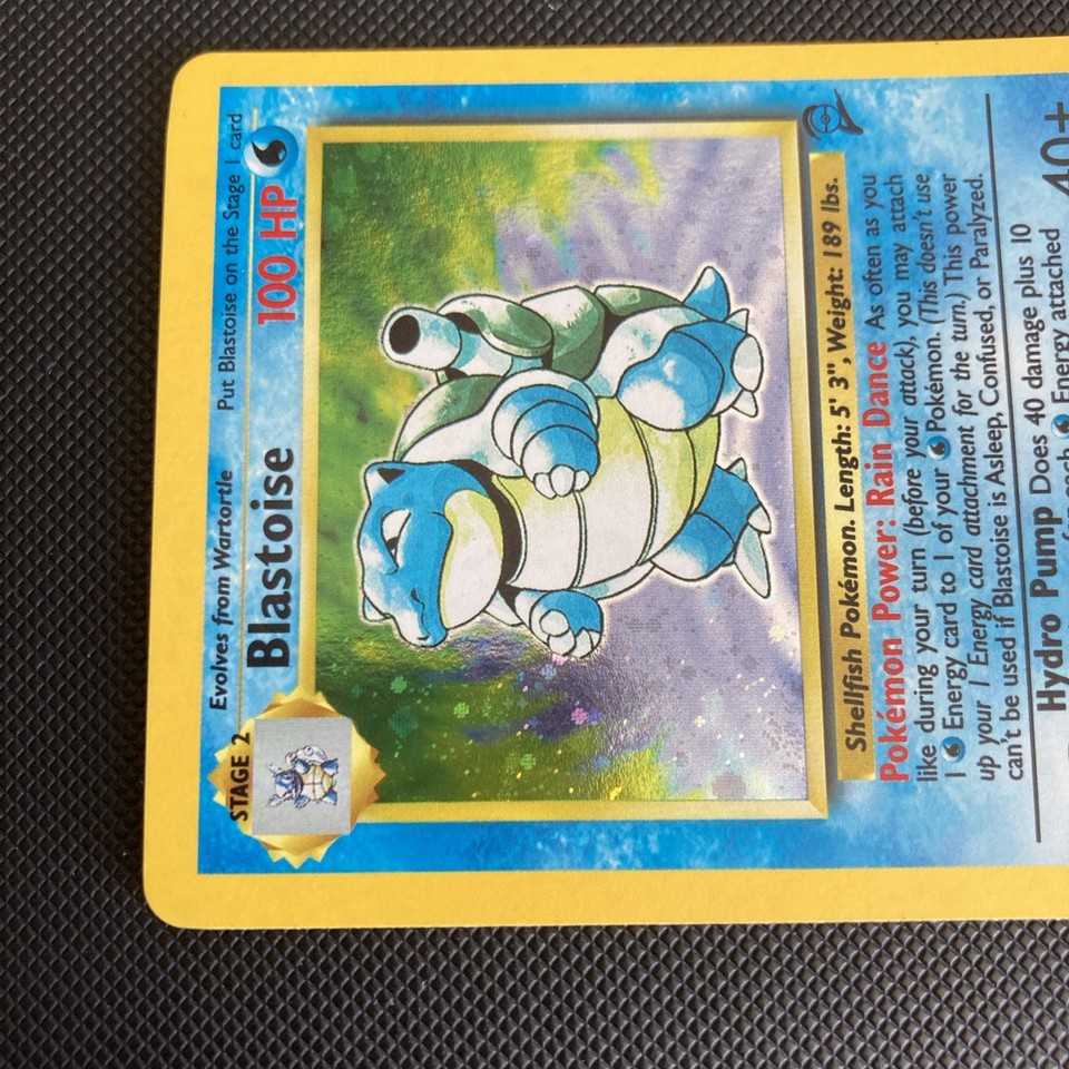 Blastoise Base Set 2 Holo Rare Card 2 /130 WOTC Pokemon Card | eBay UK