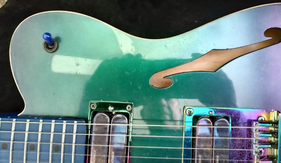 Custom Built One of A Kind Left Hand Thinline Tele 2025 Hand Built | eBay