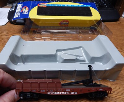 ATHEARN 92238 SP SOUTHERN PACIFIC DERRICK CAR USED IN BOX HO SCALE LQQK ...