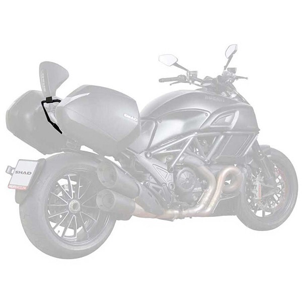 SHAD D0DV14RV Backrest Fitting Kit for Ducati DIAVEL 1200 2012 2013 ...