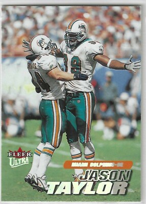 2001 Ultra #246 Jason Taylor HOF Miami Dolphins Akron | eBay