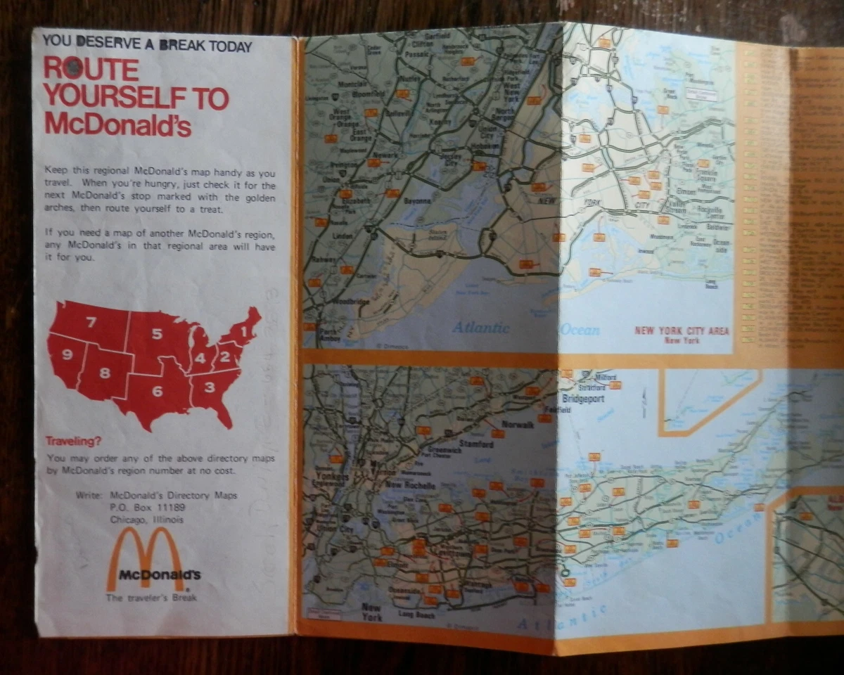 Map Of Mcdonald’S In Us - Charin Aprilette