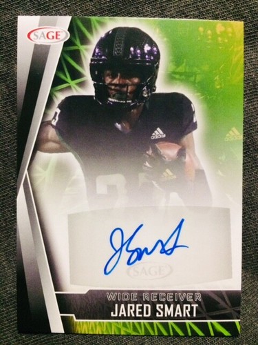 2022 Sage Hit Jared Smart Rookie RC Auto Autograph Black Card | eBay