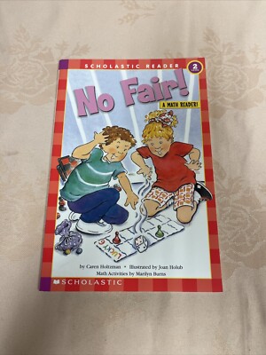 No Fair: A Math Reader, Level 2 - Paperback By Caren Holtzman - VERY ...