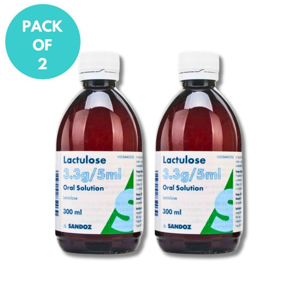 Lactulose Syrup 300/500ml | Effective Constipation Relief | Promotes ...