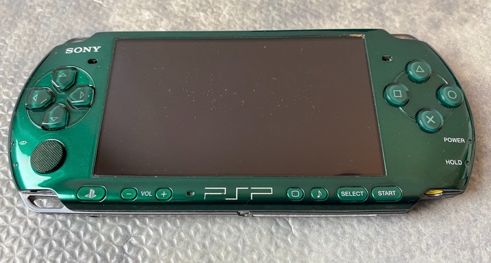 SONY PSP Playstation Portable Spirited Green PSP-3000SG Japan Exc ...