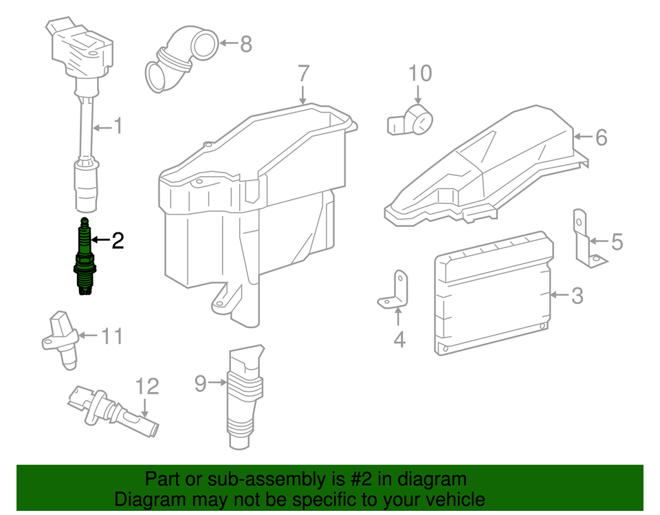Genuine Lexus Spark Plug 90919-01276 | eBay