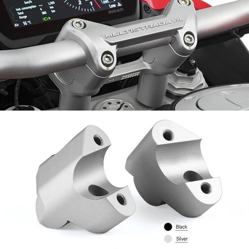 Motorcycle Handlebar Riser Heightening Clamp Mount For Ducati ...