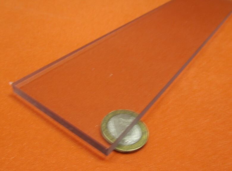Polycarbonate Clear Bar 1/4" (.220") Thick X 2.50" Wide X 48" Long | eBay