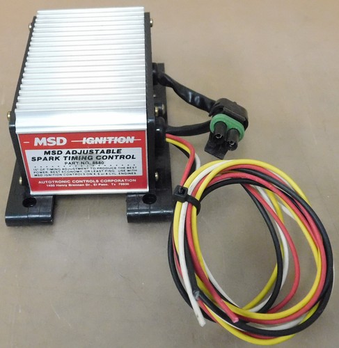 MSD 8680 Adjustable Spark Timing Controller, Programmable, Missing Dial | eBay