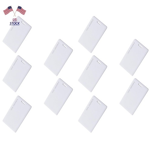 10Pcs 125 kHz HID ProxCard II Card For 26 Bit 125 kHz HID Proximity ...