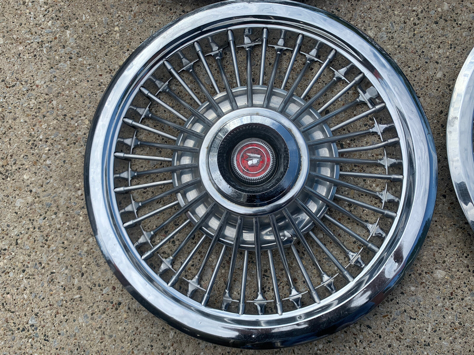 Set (4) 1967 Mercury 15" Wire Spoke Hubcap Wheel Cover 67 | eBay