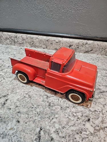Original Vintage 1959 1960s Buddy L Stepside Pick Up Truck Red | eBay