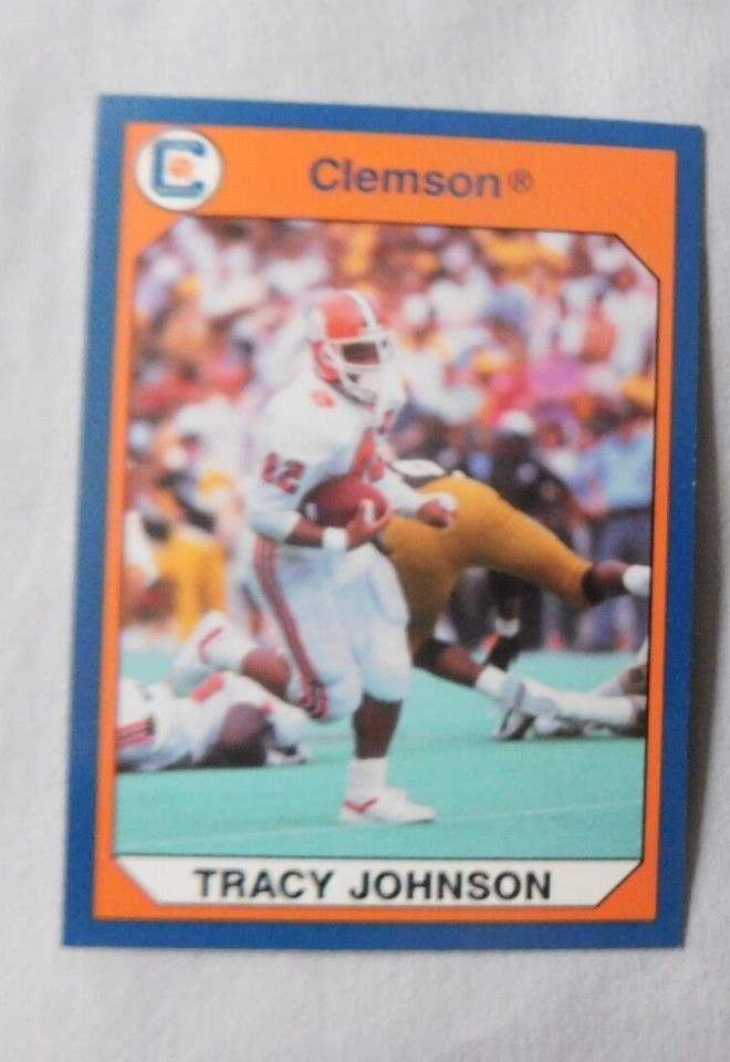 1990 Collegiate Collection Clemson Tigers Trading Card Pick one | eBay